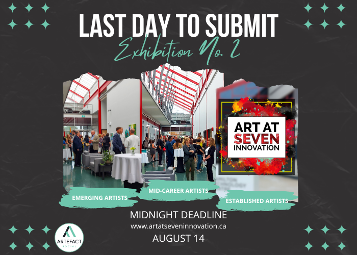 Last day to submit for Exhibition No. 2! - Art at Seven Innovation